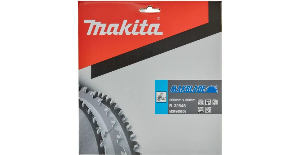 Makita B-32845 körfűrészlap Makblade 260x30mm Z80